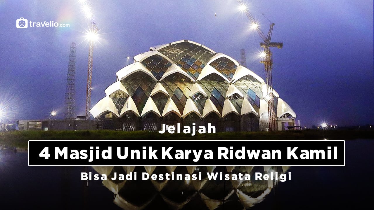 Jelajah 4 Masjid Unik Karya Ridwan Kamil, Bisa Jadi Destinasi Wisata Religi