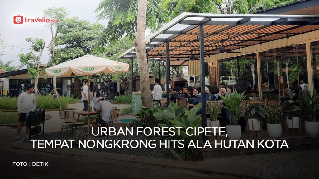 Urban Forest Cipete, Tempat Nongkrong Hits Ala Hutan Kota