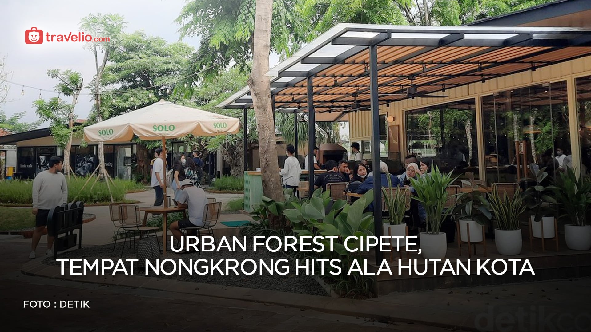 Urban Forest Cipete, Tempat Nongkrong Hits Ala Hutan Kota